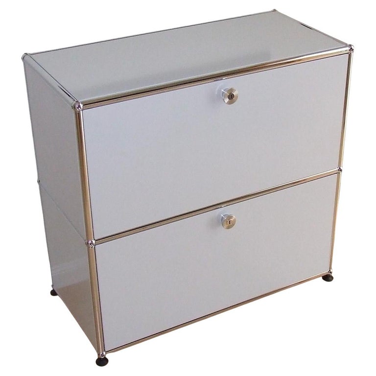 USM Haller Two Drawer File Cabinet at 1stDibs