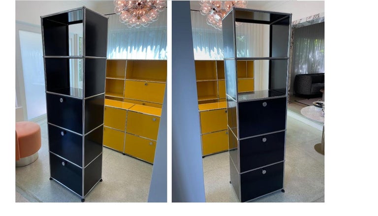 USM Haller Unit in Black in Stock at 1stDibs | usm sale