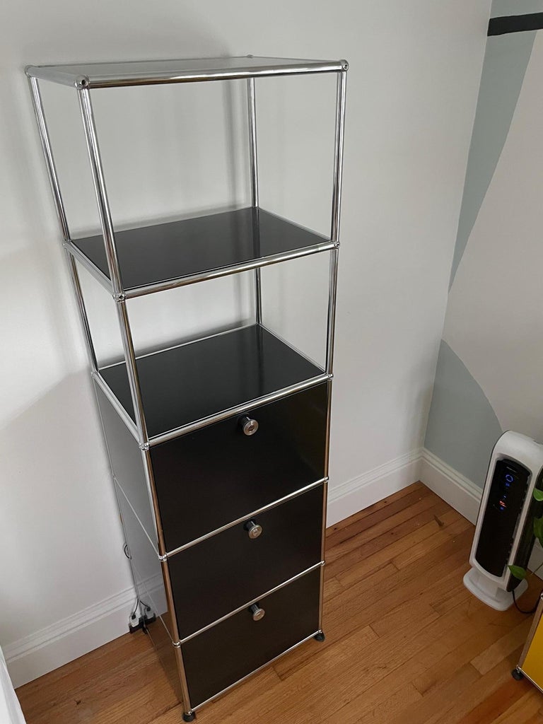 USM Haller Unit in Black in Stock at 1stDibs | usm sale