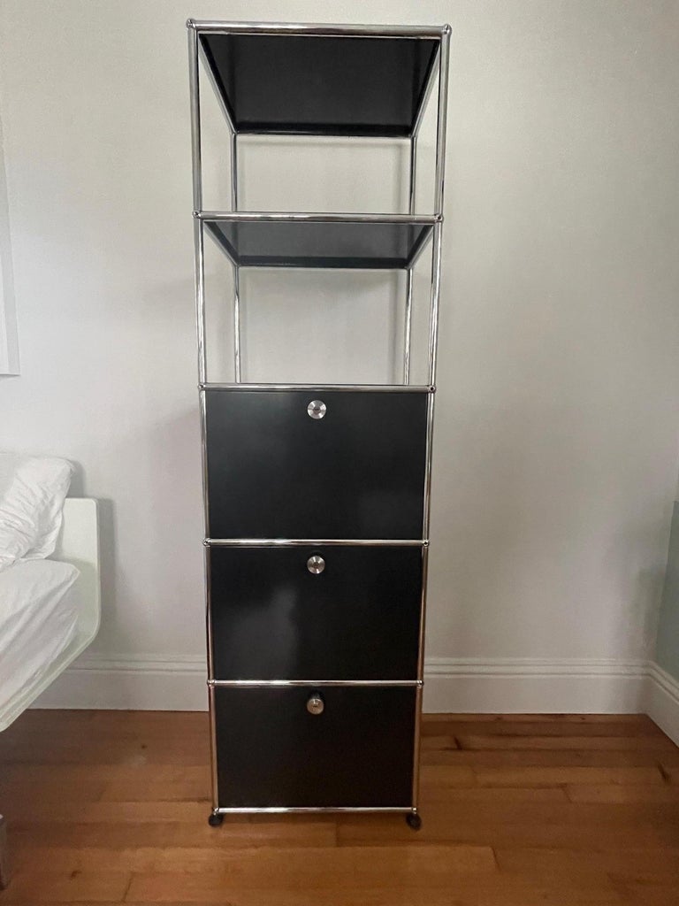 USM Haller Unit in Black in Stock at 1stDibs | usm sale