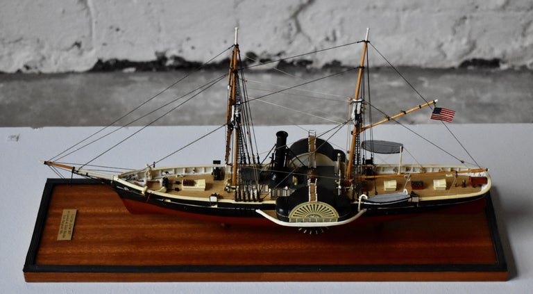 USRC Harriet Lane ‘1857’ Model in Wood, 1:144, Sten Bergwall, 1994 For ...