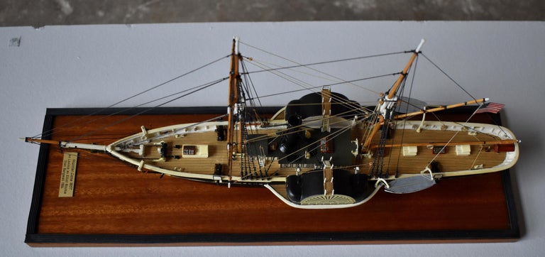 USRC Harriet Lane ‘1857’ Model in Wood, 1:144, Sten Bergwall, 1994 For ...
