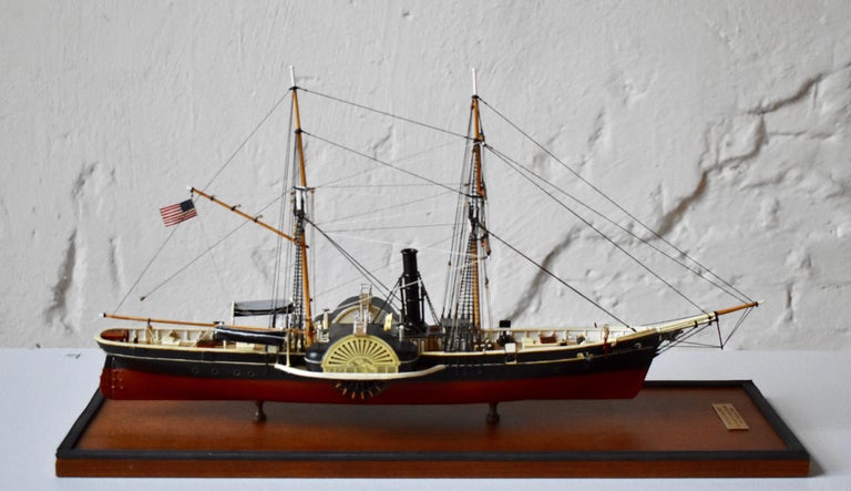USRC Harriet Lane ‘1857’ Model in Wood, 1:144, Sten Bergwall, 1994 For ...