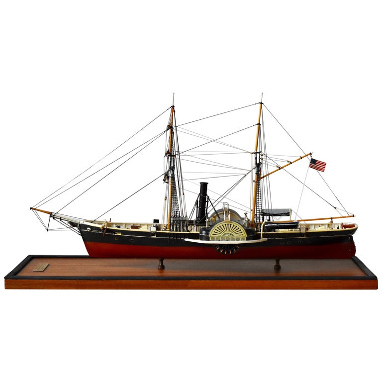 USRC Harriet Lane ‘1857’ Model in Wood, 1:144, Sten Bergwall, 1994 For ...