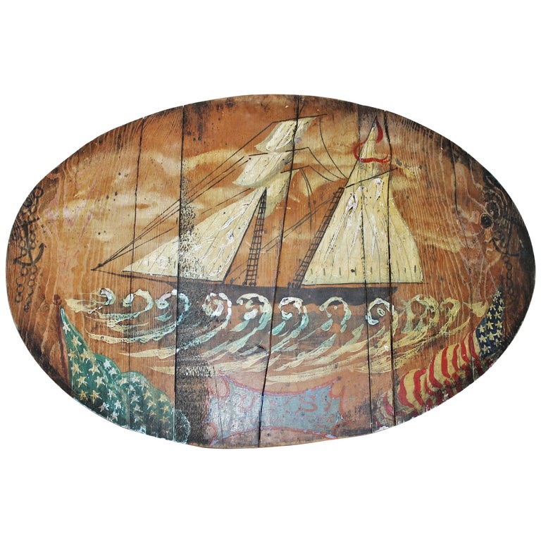 USS Revenue Cutter Trade Sign at 1stDibs