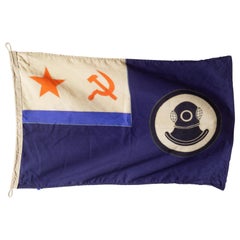 U.S.S.R Soviet Union Submarine Flag, circa 1950s For Sale at 1stDibs ...