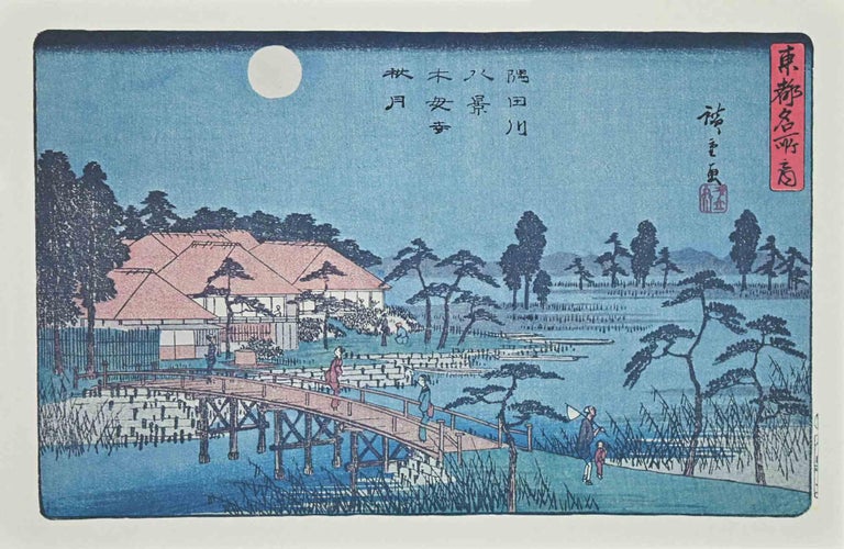 Eight Scenic Spots along Sumida River For Sale at 1stDibs