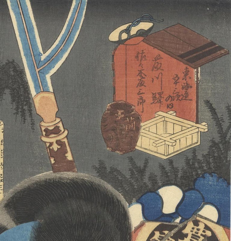 Utagawa Kunisada (Toyokuni III) - Toyokuni III Kabuki Portrait Ukiyo-e ...