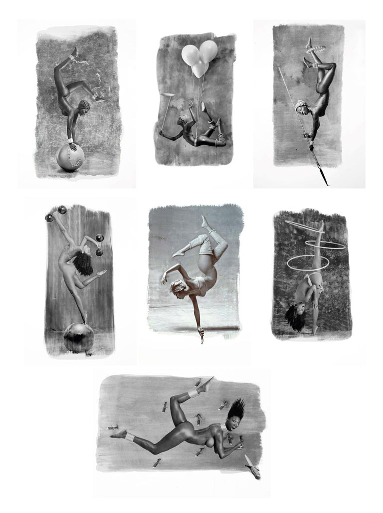 Uwe Ommer - Les Acrobates, Set For Sale at 1stDibs