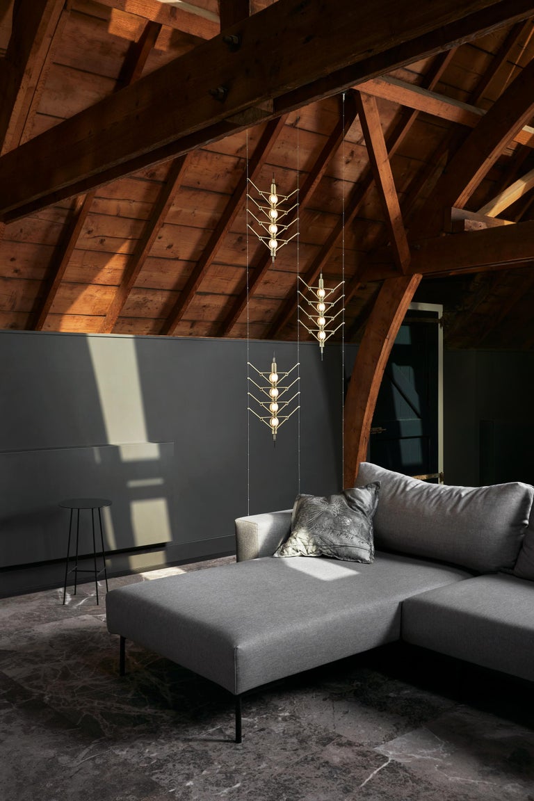 V-V-V 9 Modules, Space Separating Light or Wall Light, Europe, by Vantot For Sale at 1stDibs