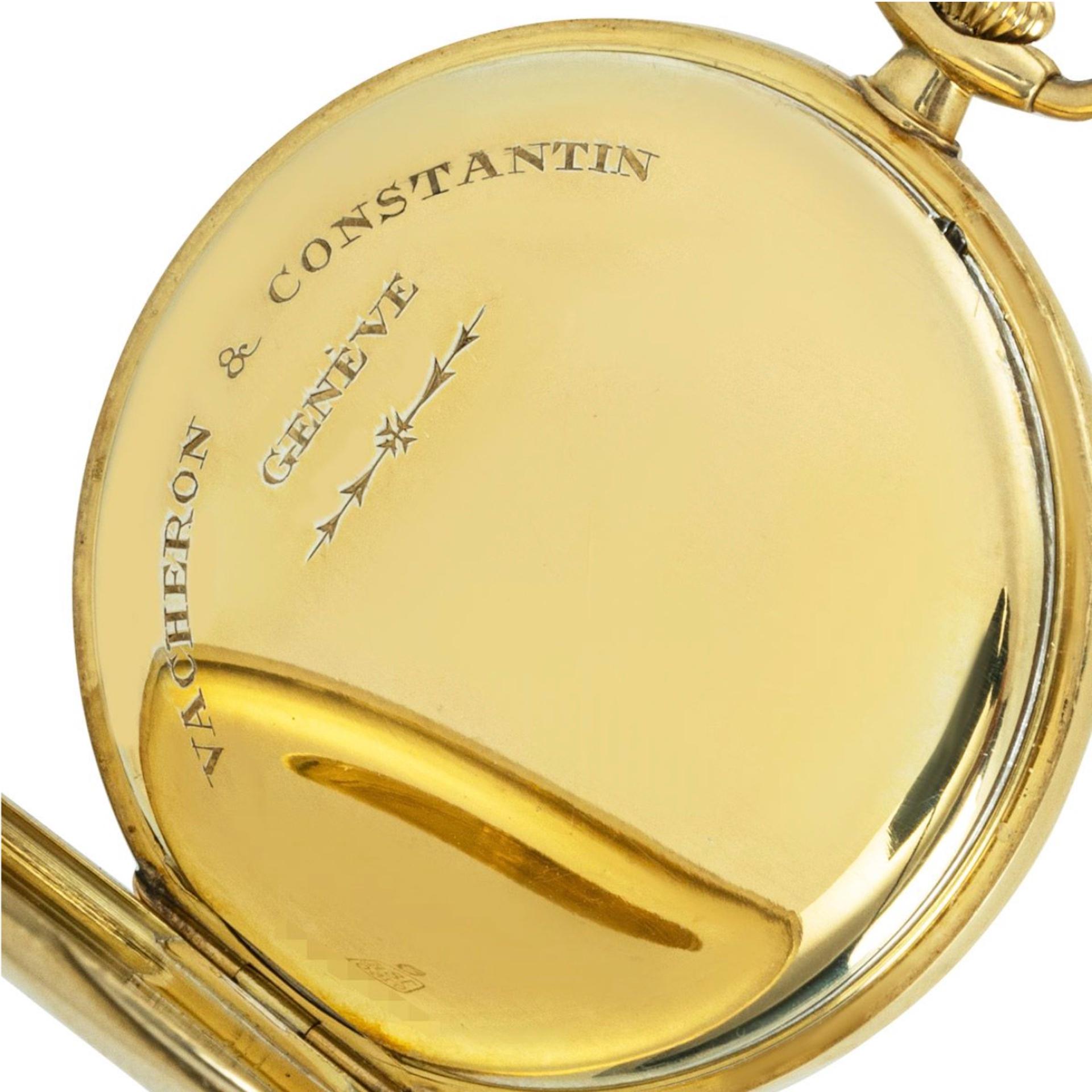 Vacheron Constantin 18ct Yellow Gold Keyless Lever Dress Pocket Watch ...