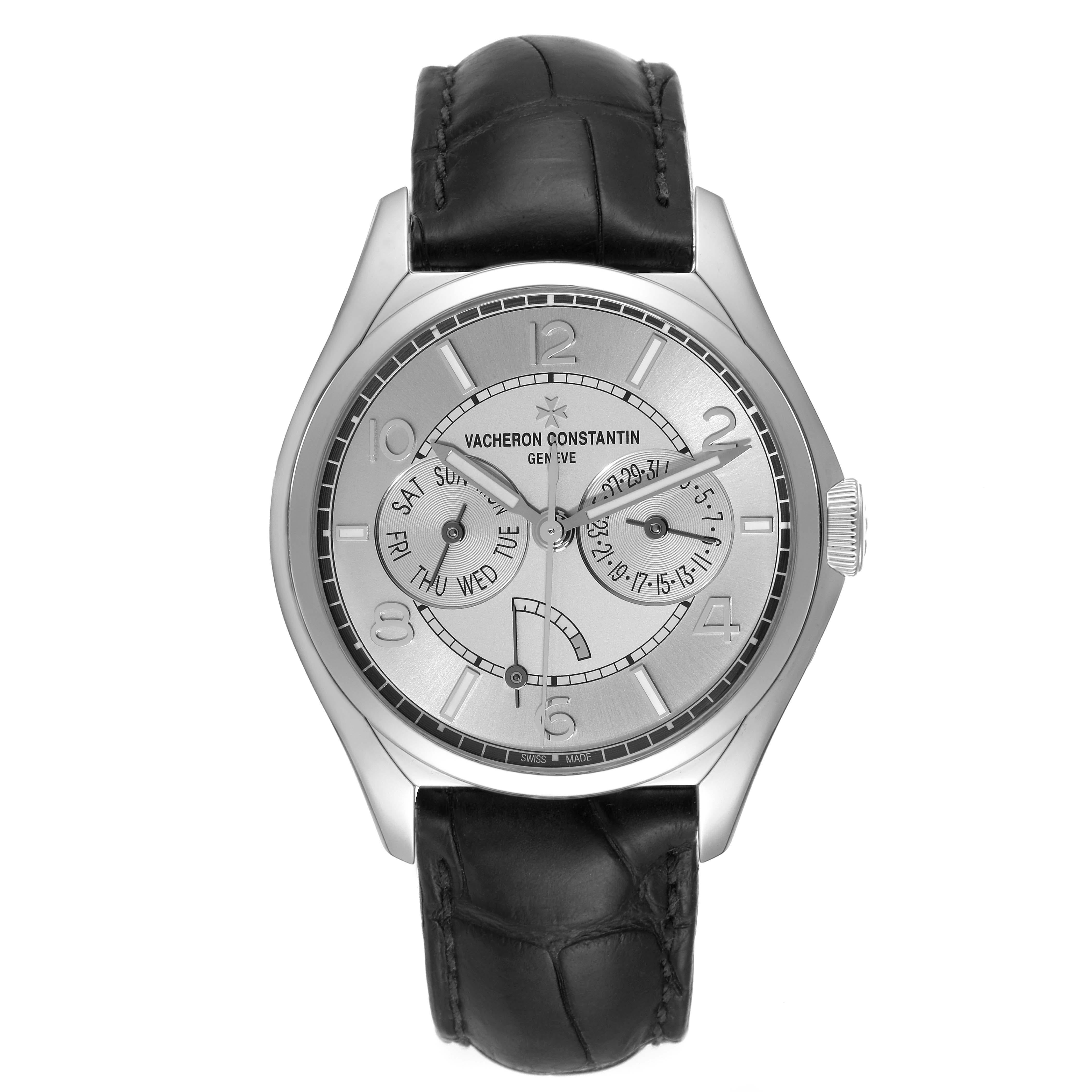 Vacheron Constantin FiftySix Day-Date Silver Dial Steel Mens Watch ...