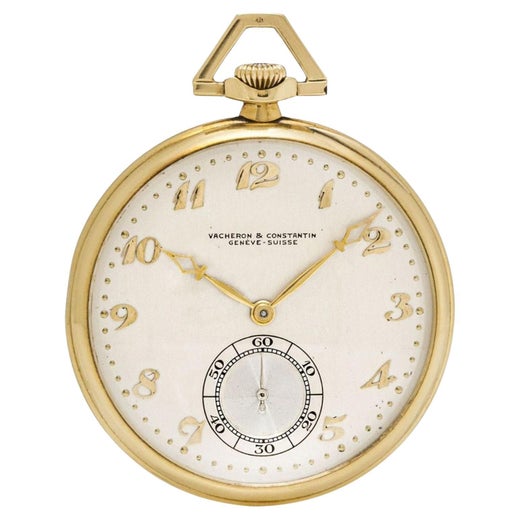 Vacheron and Constantin Platinum Square Pocket Watch Retailed by ...