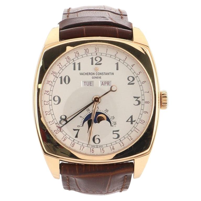 Vacheron Constantin Harmony Complete Calendar Automatic Watch Rose Gold ...
