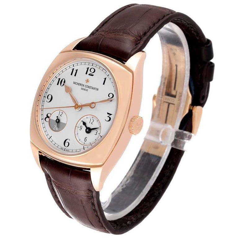 Vacheron Constantin Harmony Dual Time Rose Gold Mens Watch 7800s Box ...