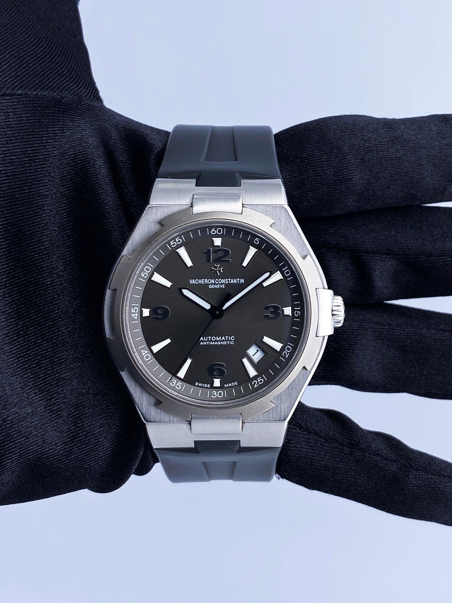 Vacheron Constantin Overseas 47040 Grey Dial Mens Watch at 1stDibs