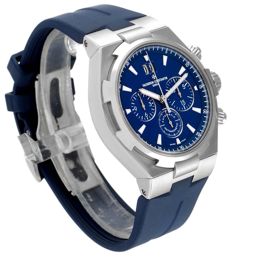 Vacheron Constantin Overseas Chronograph Blue Dial Watch 49150 For Sale ...