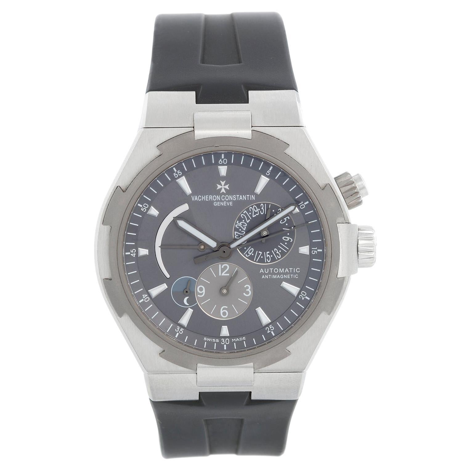 Chatila Lady's White Gold "The Royal Diamond Double Lady" Dual Time ...