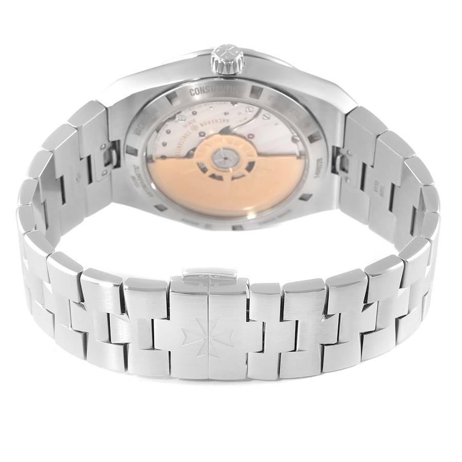 Vacheron Constantin Overseas Silver Dial Steel Mens Watch 4500V Unworn ...