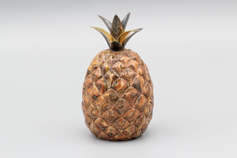 Vacheron Constantin Petrified Wood Silver and 18k Gold Pineapple ...