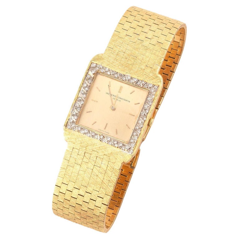 Vacheron and Constantin Ref. 6840 circa 1964 Fine Extra-Flat Square 18 ...