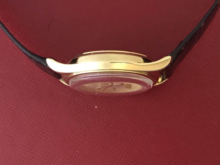 Vacheron Constantin Turler 18k Yellow Gold Automatic Wrist Watch Ref ...