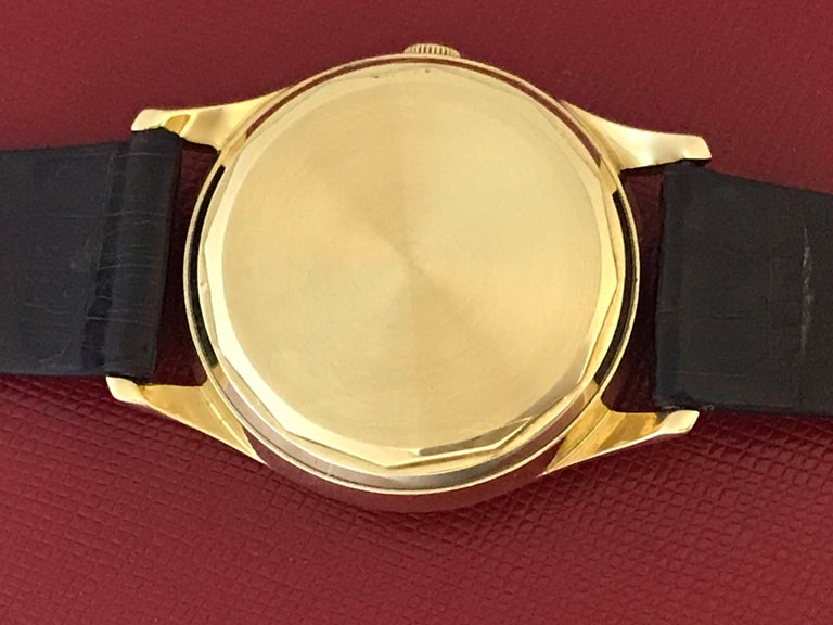 Vacheron Constantin Turler 18k Yellow Gold Automatic Wrist Watch Ref ...