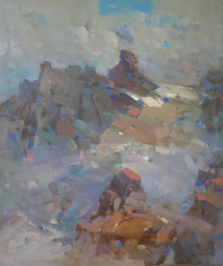 Vahe Yeremyan - Alps, Original oil Painting, Ready to Hang For Sale at ...