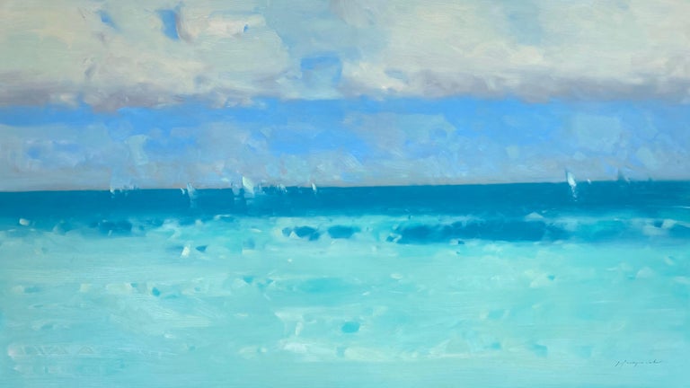 Vahe Yeremyan - Caribbean Coast, Original oil Painting, Ready to Hang ...