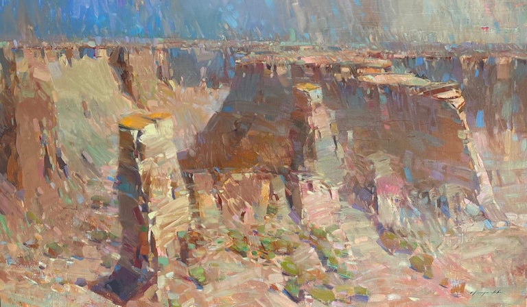 Vahe Yeremyan - Grand Canyon, Original oil Painting, Ready to Hang For ...