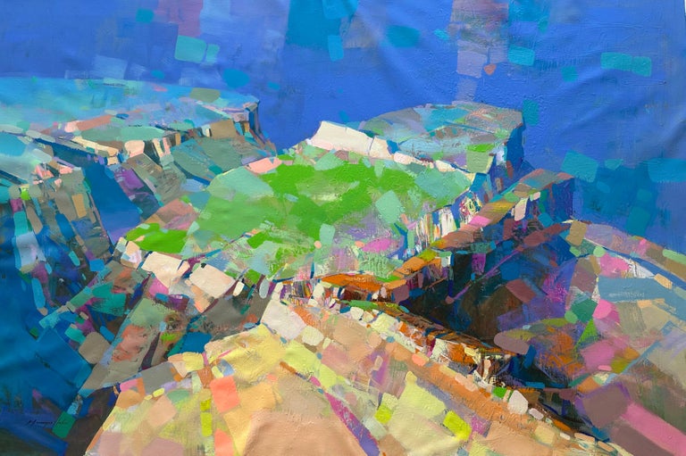 Vahe Yeremyan - Grand Canyon, Original Painting, Ready to Hang For Sale ...