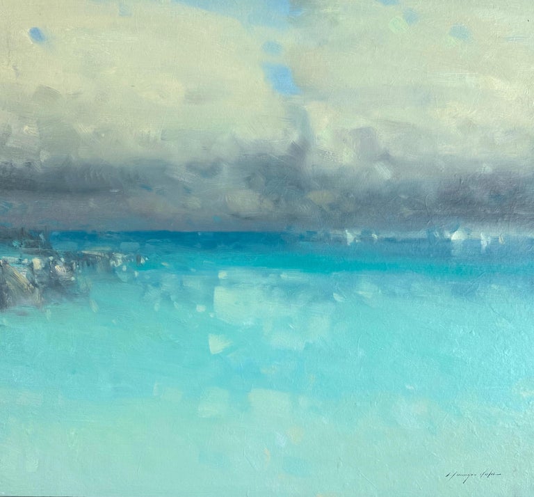 Vahe Yeremyan - Pacific Motorway, Original oil Painting, Ready to Hang ...