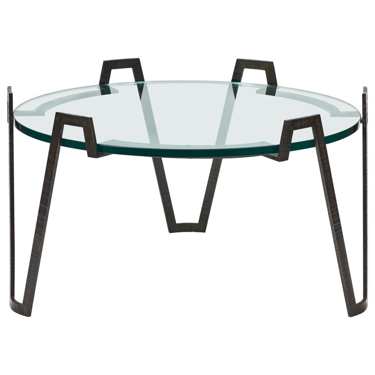 'Val D'Or' Coffee Table in the Style of Jean Royère For Sale at 1stDibs