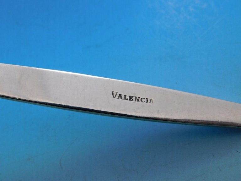 Valencia by International Sterling Silver Flatware Set for 12 Service ...