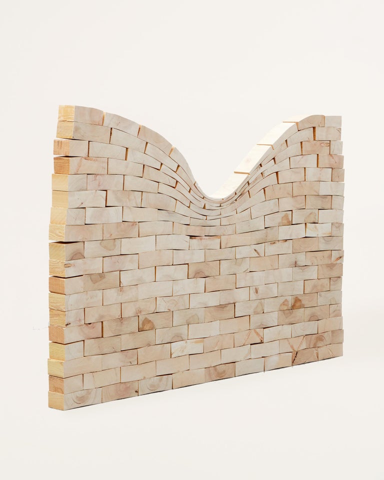 Valentin Abad - Résilience de la matière - wood abstract sculpture For ...