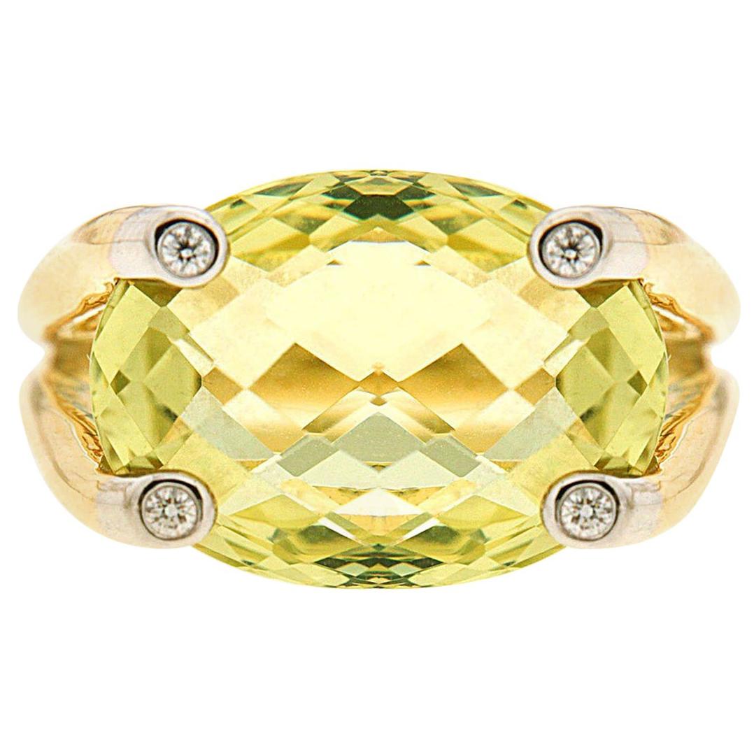 Verdura Turquoise Amethyst Gold Candy Ring at 1stDibs | verdura candy ...