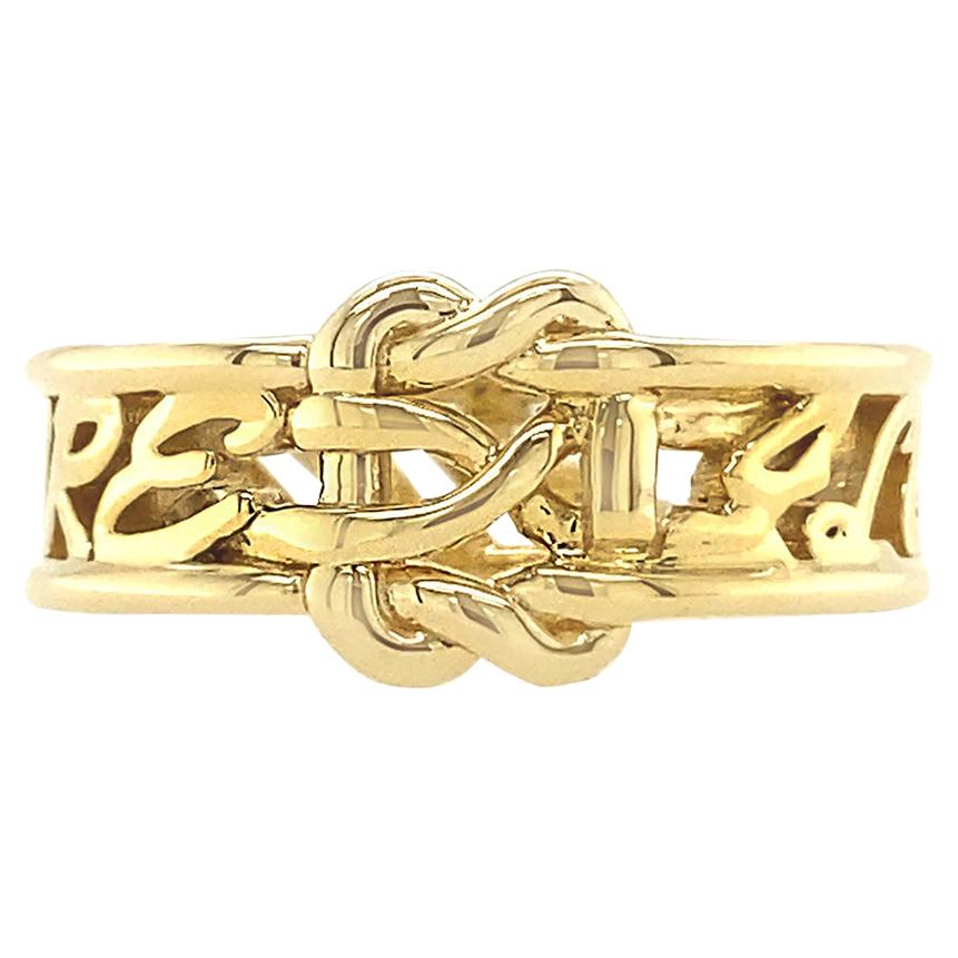 Renaissance Posy Ring "Trew Love Is My Desyre" at 1stDibs