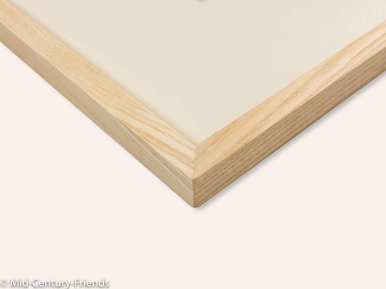 Valentin Rusin Cubist Portrait Oil on Plate Framed For Sale at 1stDibs