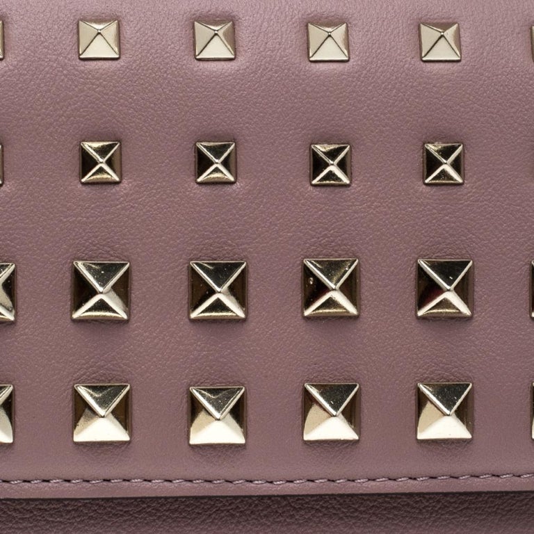 Valentino Beige Leather Rockstud Degrade Coin Purse at 1stDibs ...