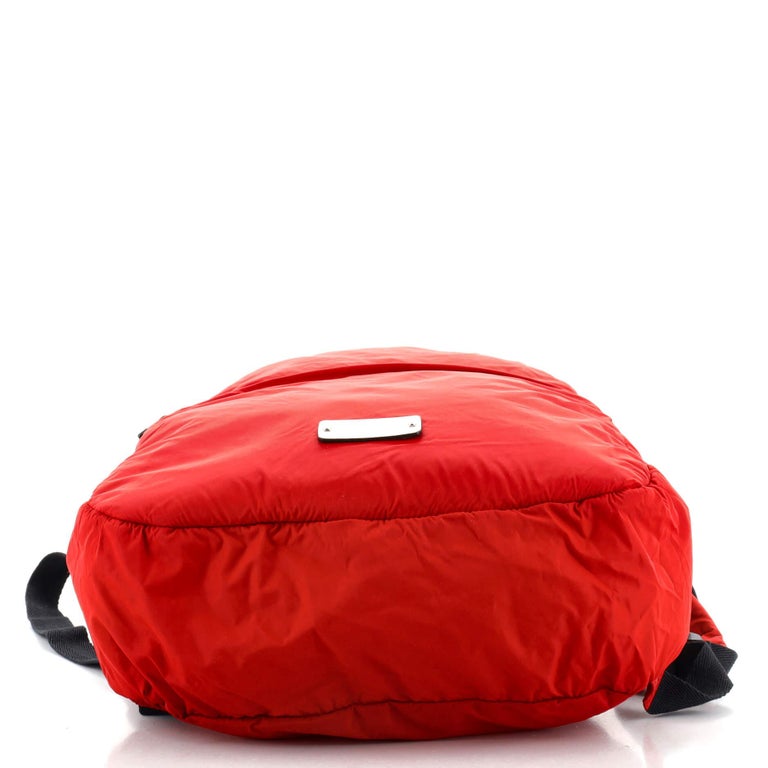 Valentino Convertible Expandable Backpack Nylon For Sale at 1stDibs