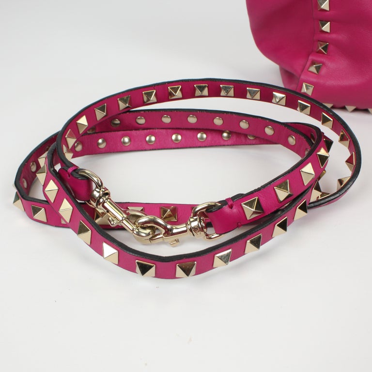 Valentino Garavani Rockstud leather handbag For Sale at 1stDibs