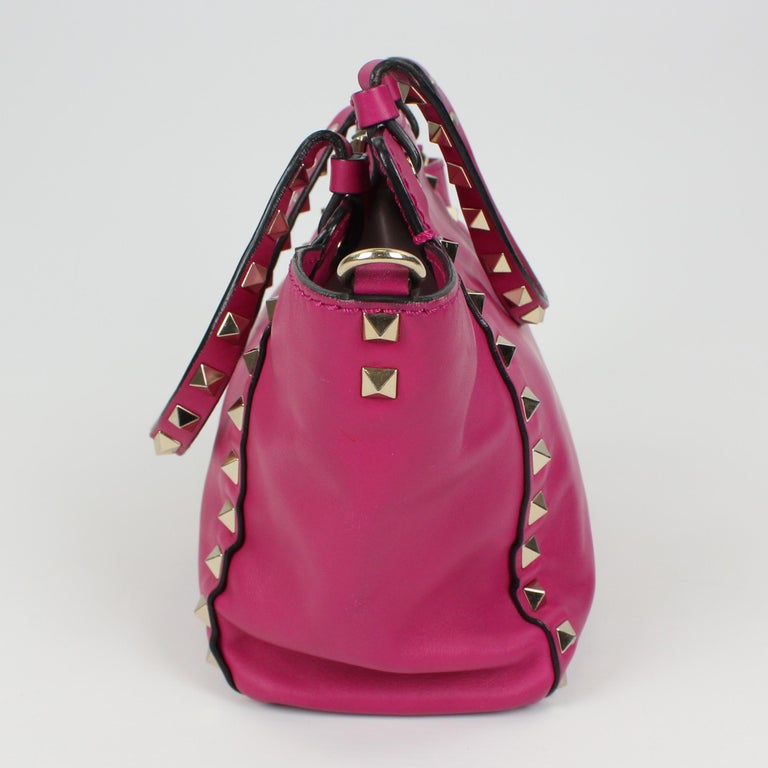 Valentino Garavani Rockstud leather handbag For Sale at 1stDibs