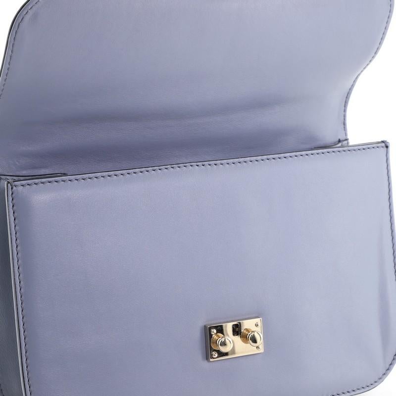 Valentino Glam Lock Shoulder Bag Leather Medium at 1stDibs