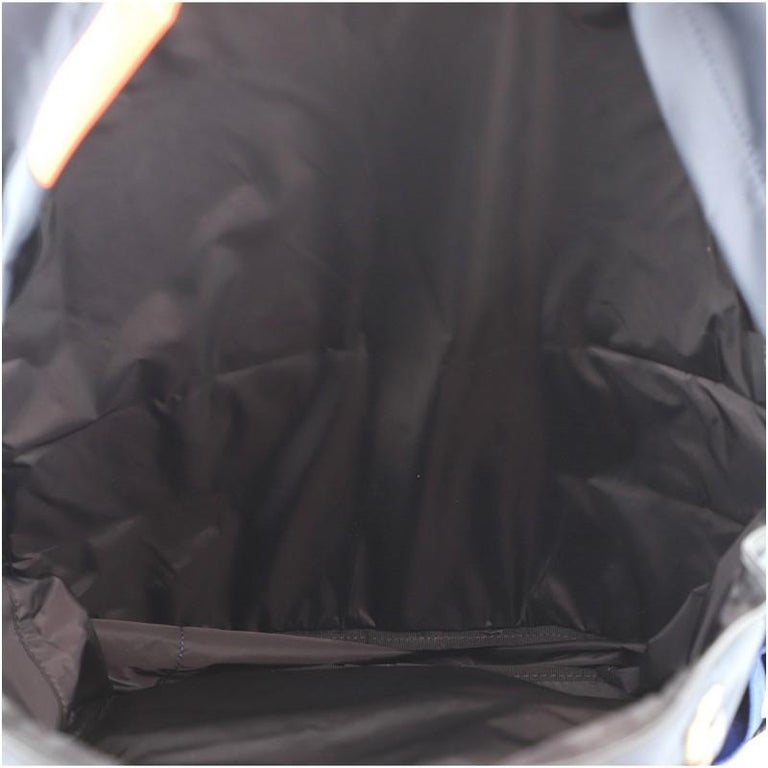 Valentino Insect Buckle Backpack Embroidered Nylon at 1stDibs