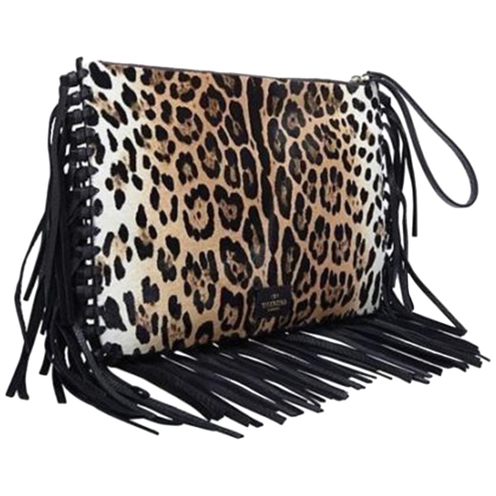 Valentino Leopard Bag - 4 For Sale on 1stDibs