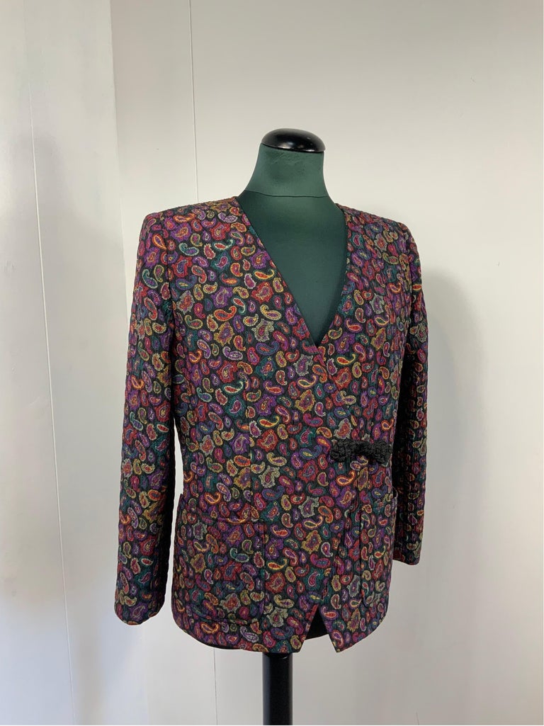Valentino, Miss V Paisley Jacket For Sale at 1stDibs