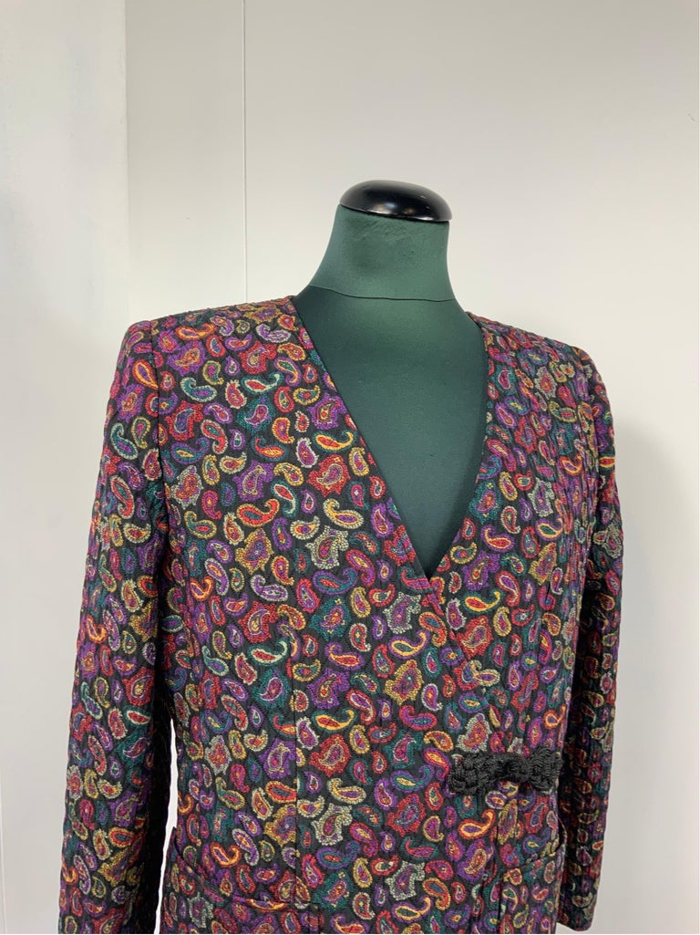 Valentino, Miss V Paisley Jacket For Sale at 1stDibs