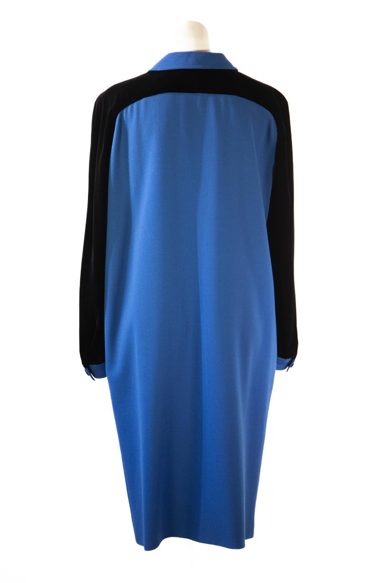 1980s Valentino Miss V Vintage Midi Dress For Sale at 1stDibs
