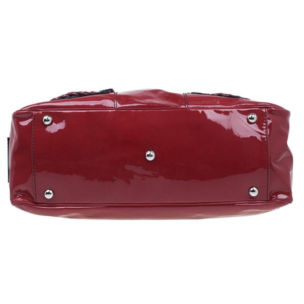 Valentino Red Patent Histoire Framed Bag For Sale at 1stDibs ...