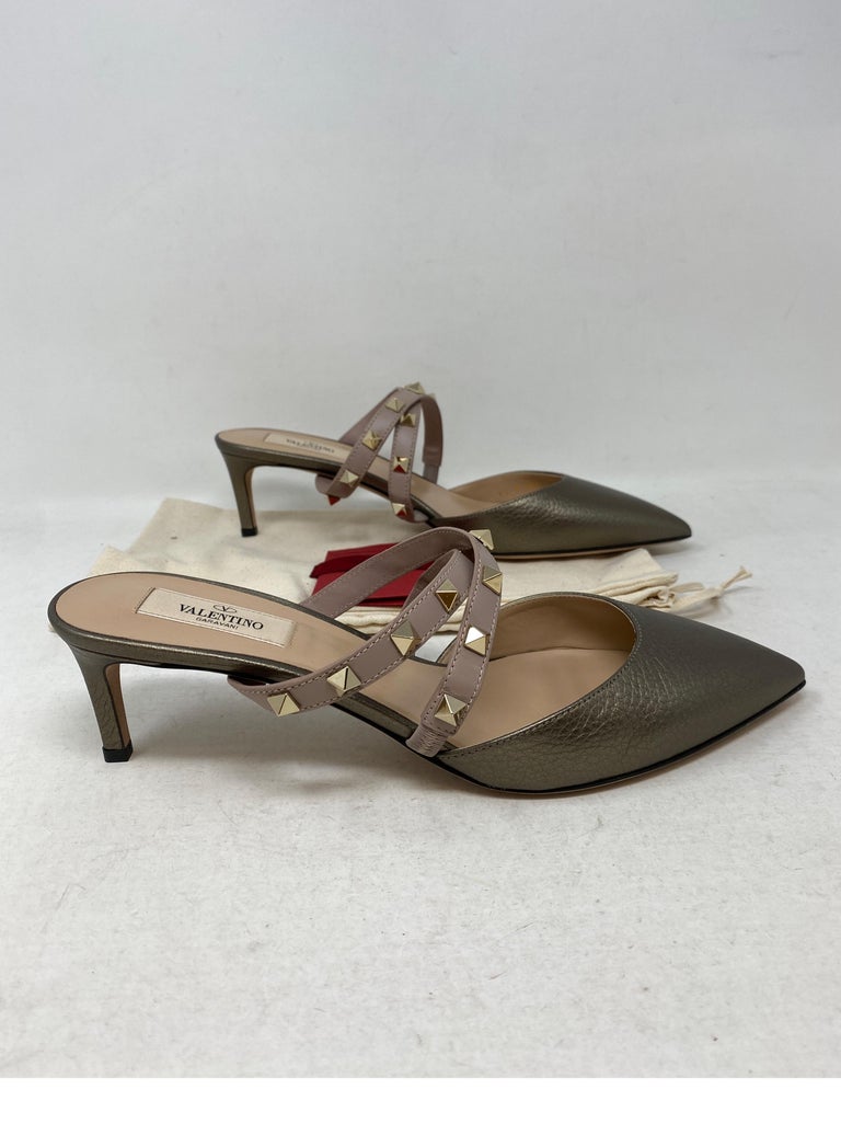 Valentino Rock Stud Heels For Sale at 1stDibs